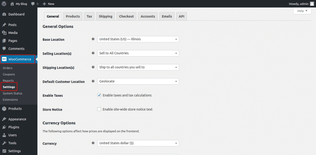 Woocommerce Tutorial Woocommerce Settings Explained