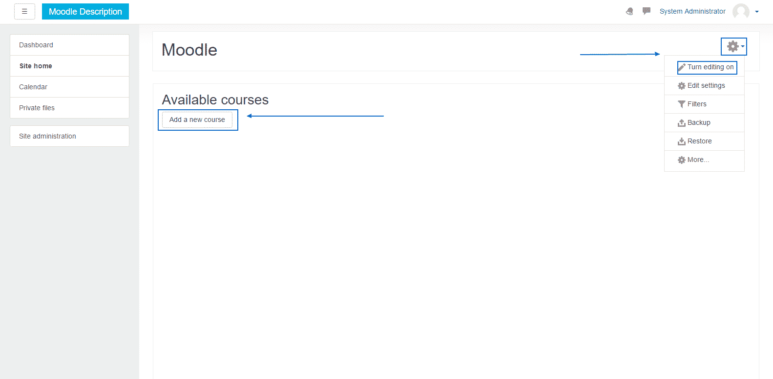 Moodle Tutorial: How to create courses in Moodle?