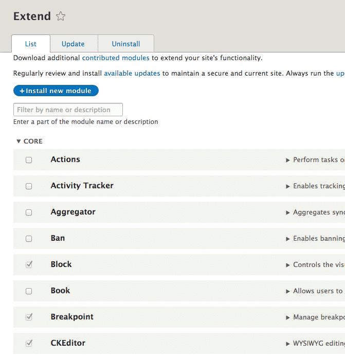 Drupal 8 Tutorial How To Install And Manage Modules In Drupal 8 5191