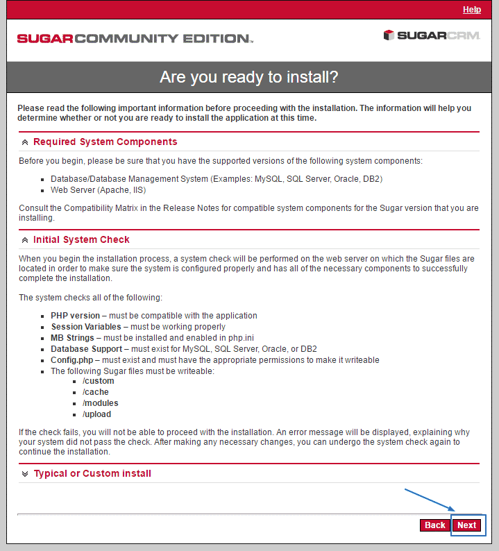 How to install SugarCRM manually?