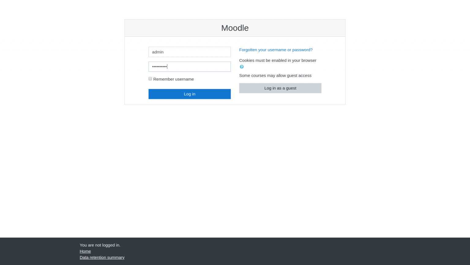 Moodle Tutorial How To Create A Backup Of My Moodle Lms