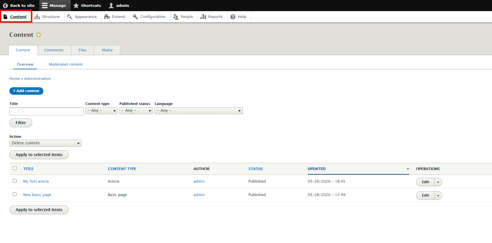 Drupal 8 Tutorial How To Manage Menus In Drupal 8