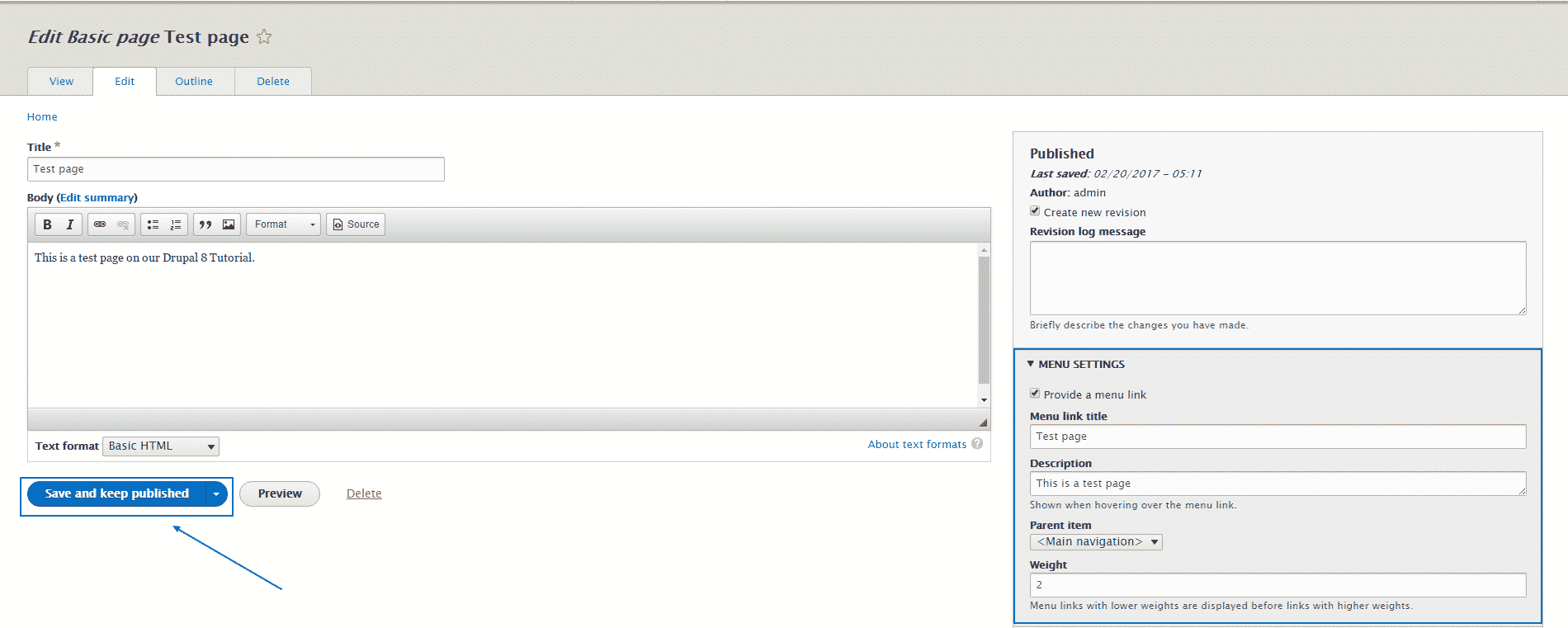 Drupal 8 Tutorial How To Manage Menus In Drupal 8