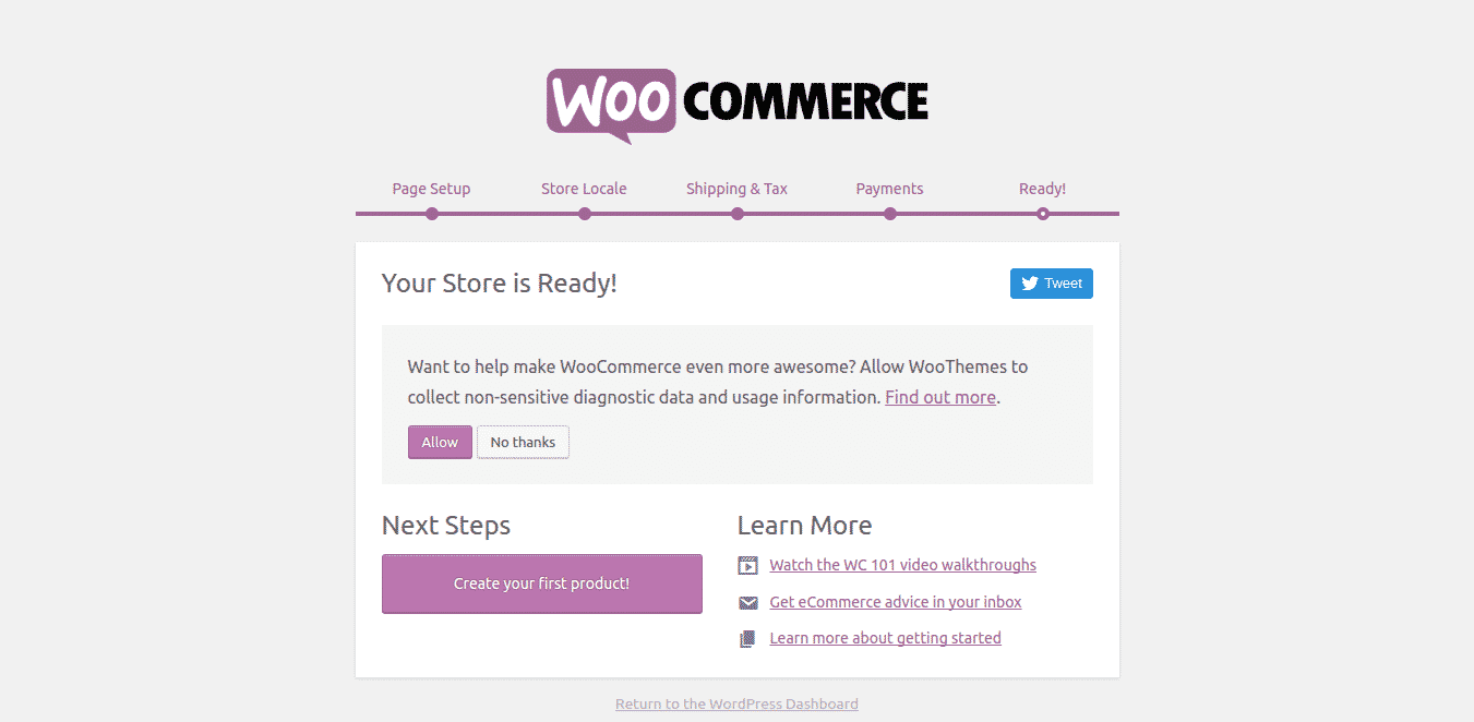 WooCommerce Tutorial: WooCommerce Basic Setup